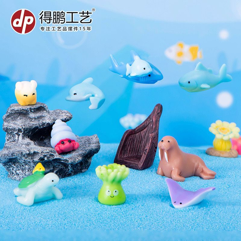 Jual Figure Mainan Miniatur Ikan Hiu Paus Animal Figure Seal Toy ...