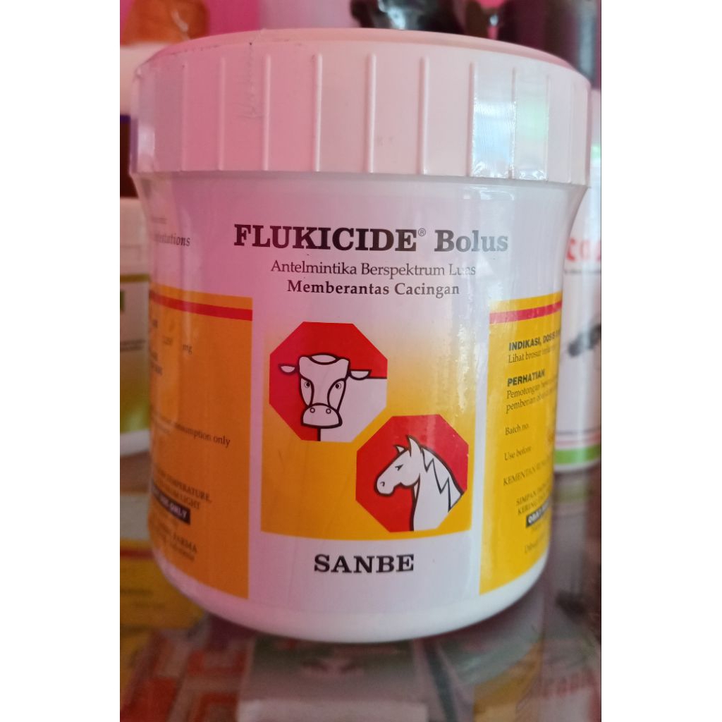 Jual Flukicide bolus obat cacing parasit pada ternak | Shopee Indonesia