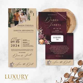 Jual UNDANGAN PERNIKAHAN FULL COLOUR - UNDANGAN NIKAH CUSTOM LUXURY ...