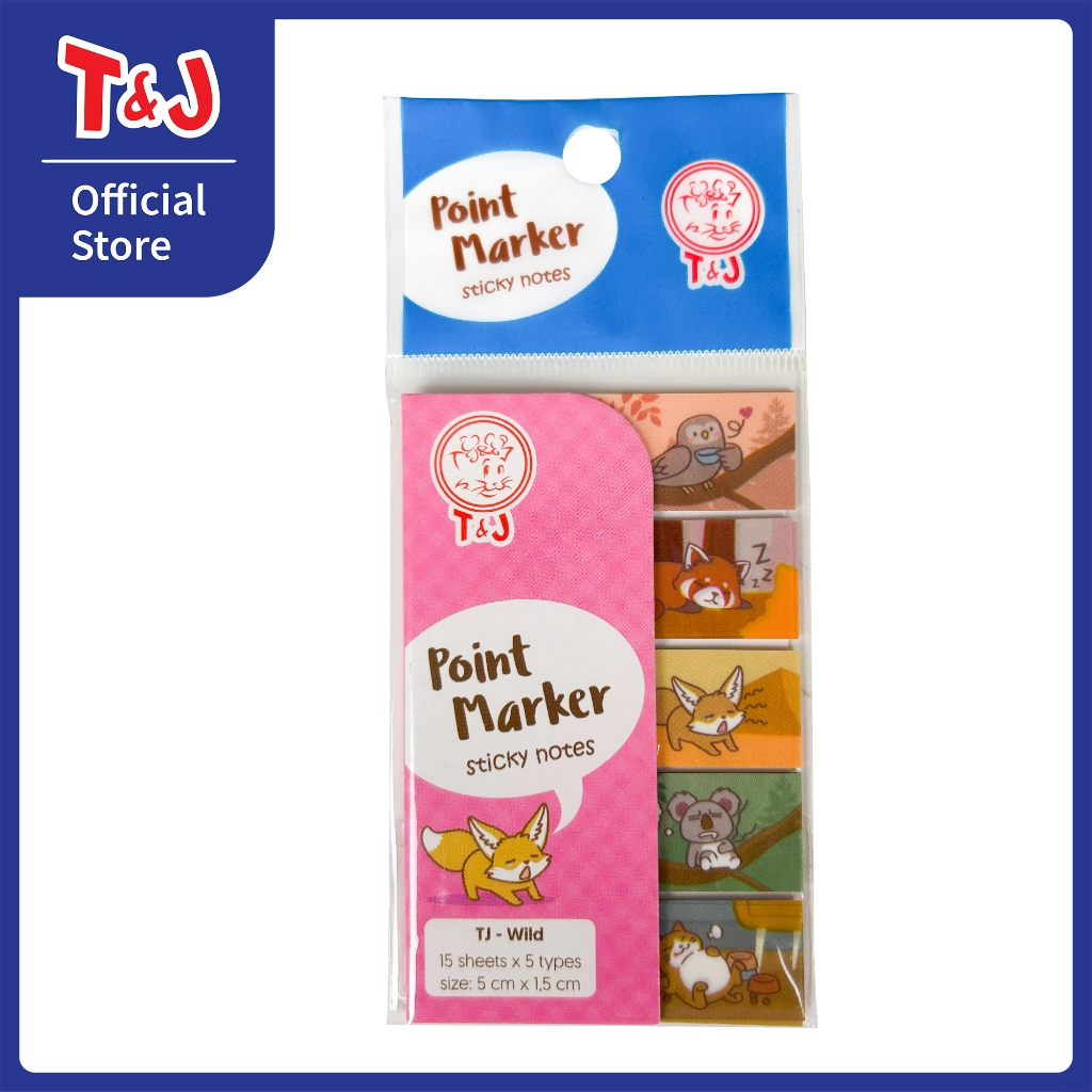 Jual POINT MARKER STICKY NOTES TJ - WILD | Shopee Indonesia