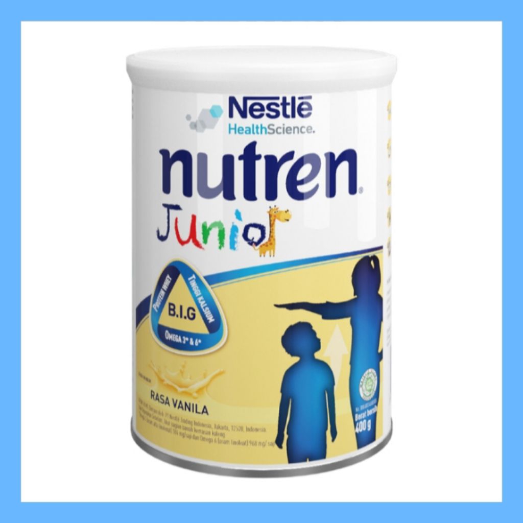 Jual Nutren Junior Susu Bubuk Pertumbuhan Anak Rasa Vanilla 400 g ...