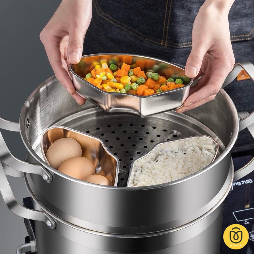 Jual Wadah Kukusan Bentuk Kipas Pengukus Telur Stainless Steel Kotak ...