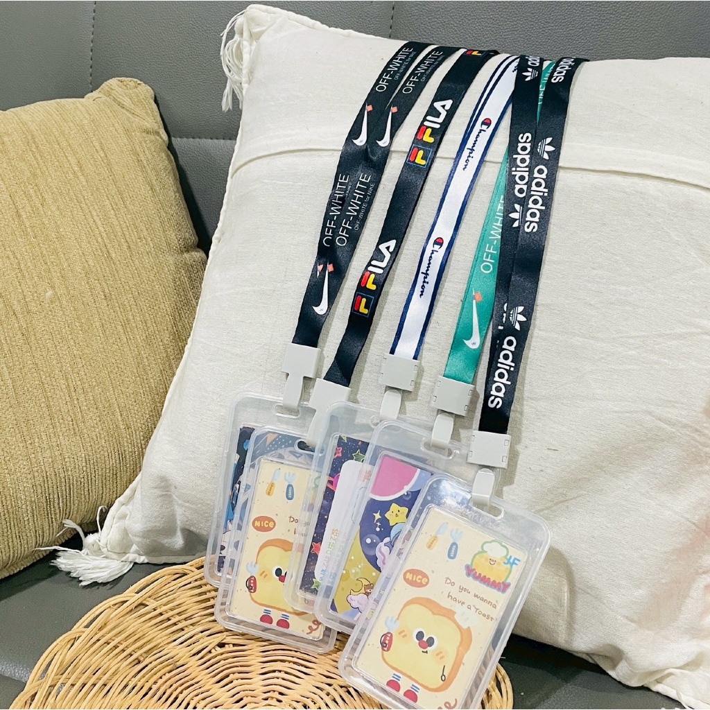 Jual tali id card name tag lanyard BRD cowok / cewek gantungan name tag ...