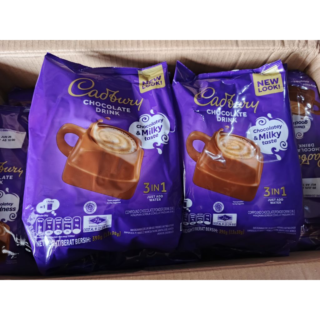 Jual Cadbury chocolate drink 1 dus | Shopee Indonesia