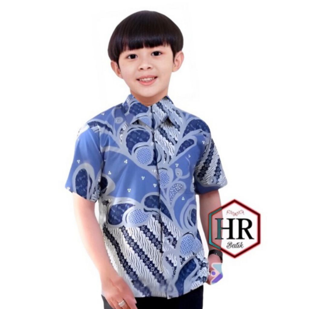 Jual baju batik anak motif naga gede motif terbaru baju sekolah kemeja ...