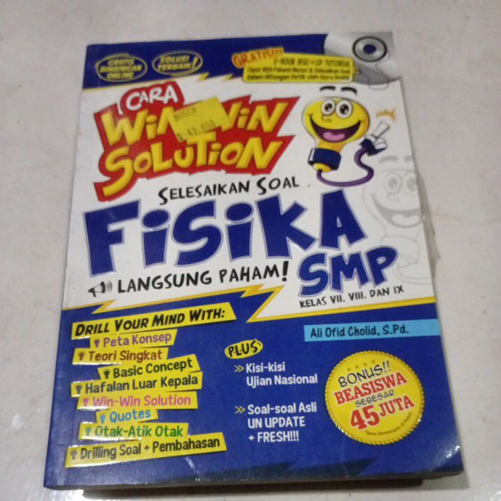 Jual ( OBRAL ) BUKU PENDIDIKAN // LATIHAN SOAL SMP // CARA WIN - WIN SOLUTION SELESAIKAN SOAL ...