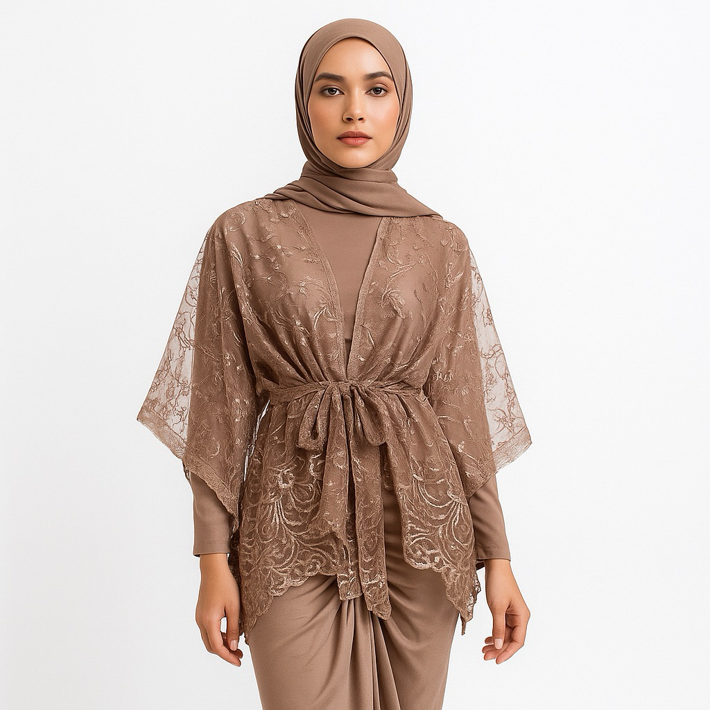 Jual Paket Kondangan 5in1 - Oneset Cardi Brukat Baju Kondangan Wanita ...