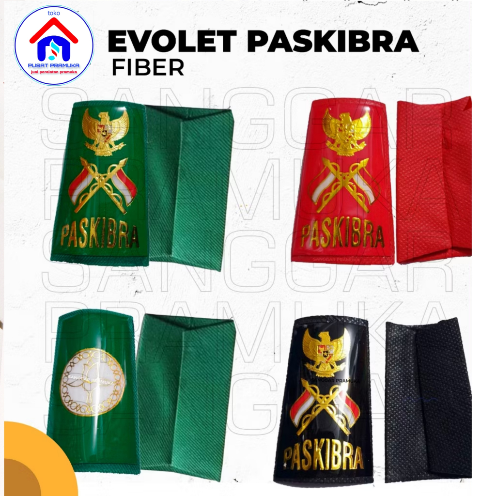 Jual Evolet Paskibra Tanda Atribut Paskibra Dek Paskibra | Shopee Indonesia