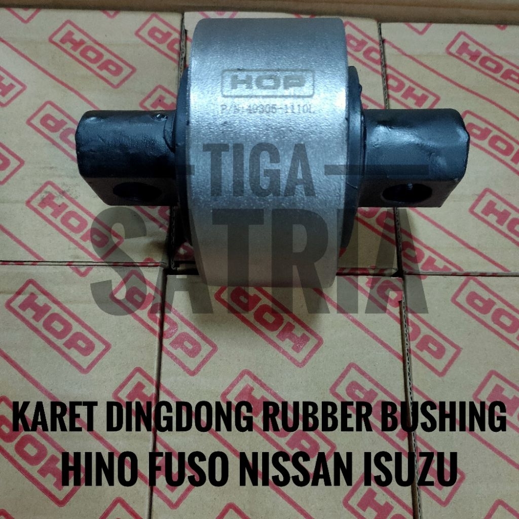 Jual KARET DINGDONG BANTALAN KARET RUBBER BUSHING TORQUE ROD HINO FUSO ...