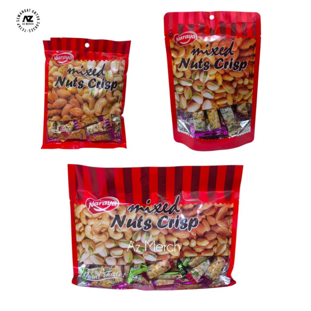 Jual Mixed Nuts Crips / Naraya Kacang Mix / Enting Enting Gepuk ...