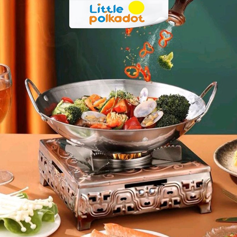 Jual Littlepolkadot Wajan Mini Stainless Anti lengketWajan Stainless ...