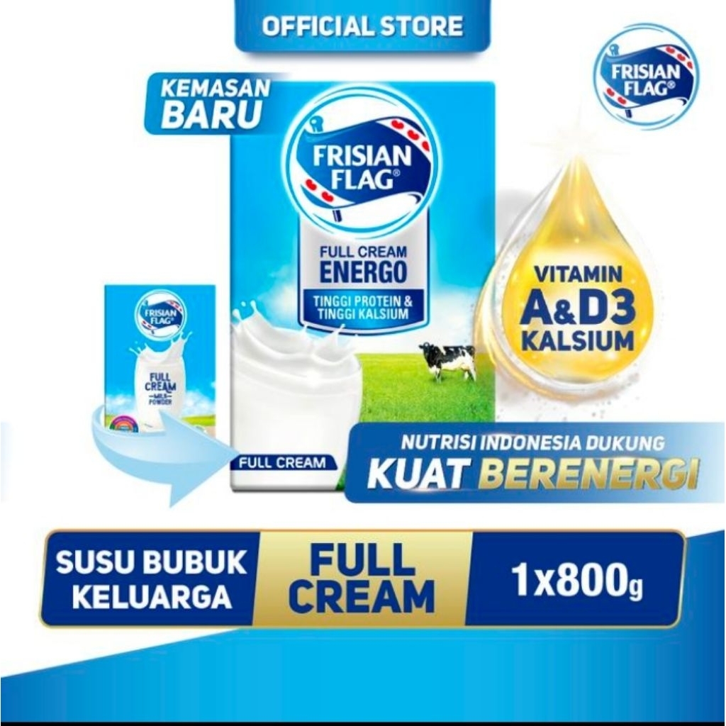 Jual Frisian Flag Purefarm Full Cream 800g | Shopee Indonesia