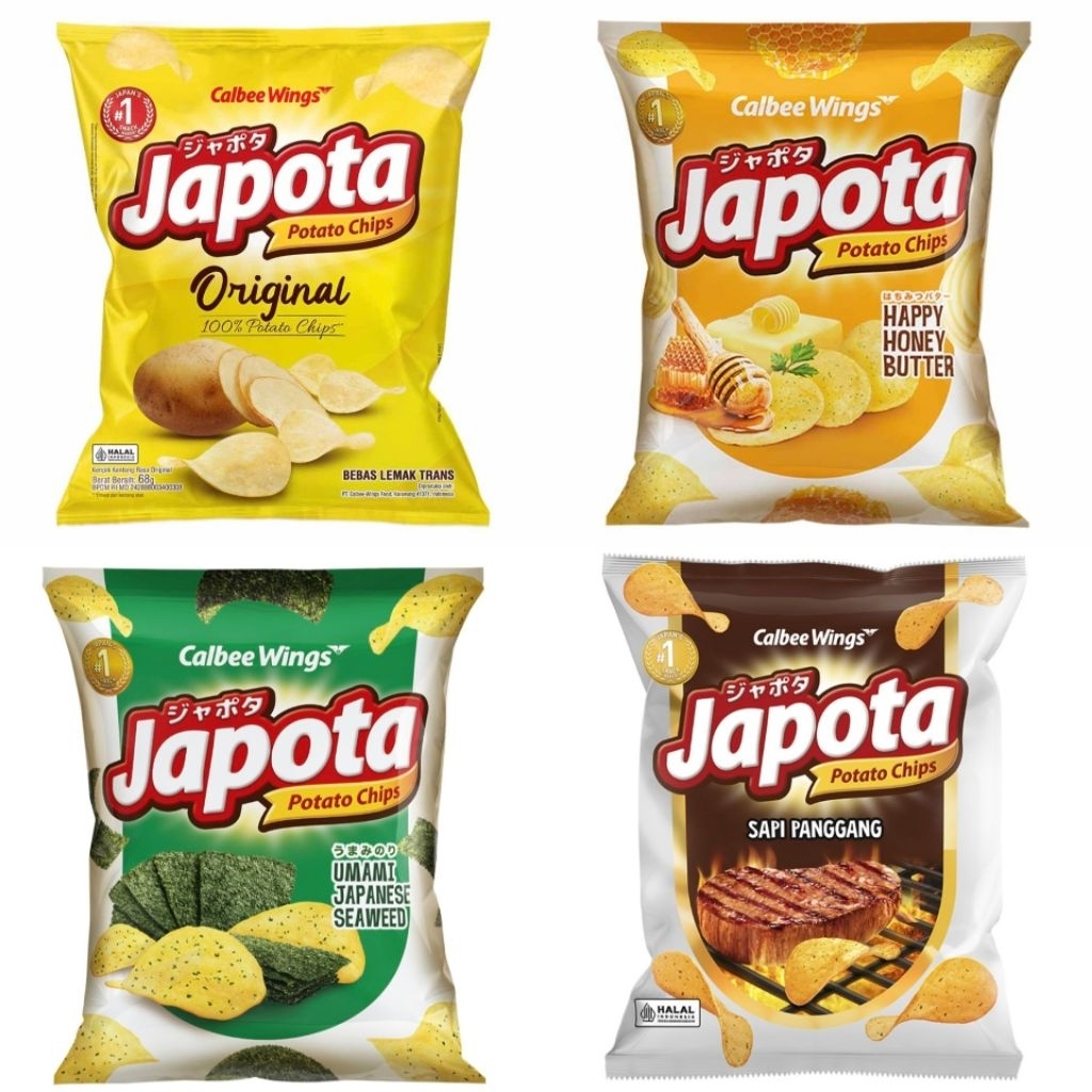 Jual Japota Keripik Kentang Snack 68g | Shopee Indonesia