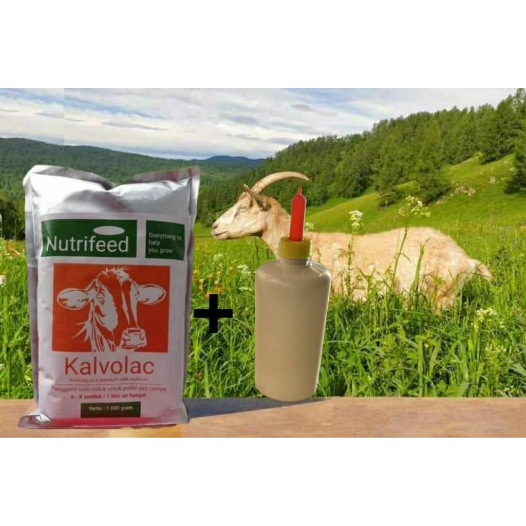 Jual [paket 1000g+botol dot] Susu kalvolac premium kalvolac nutrifeed ...