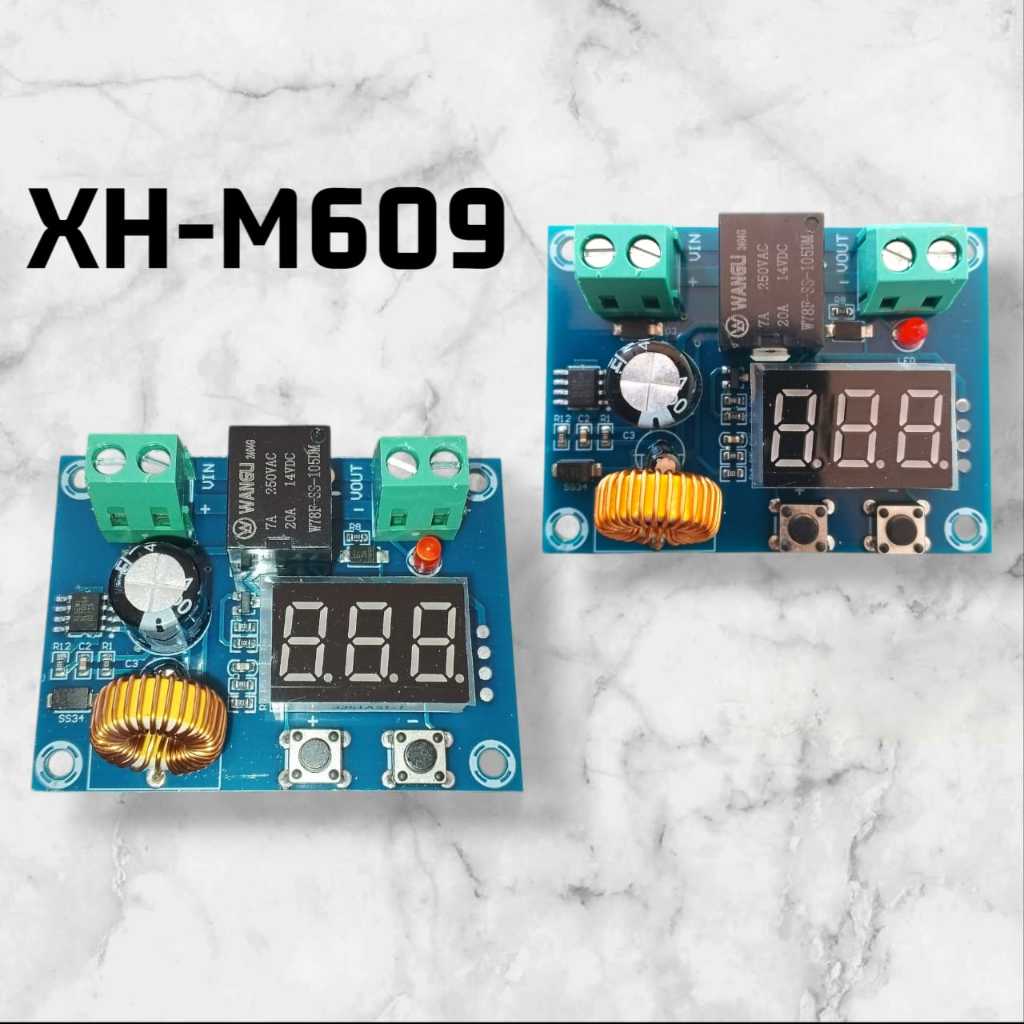 Jual Low Voltage Disconnect XH-M609 Baterai ProteksiLVD Modul XHM609 ...