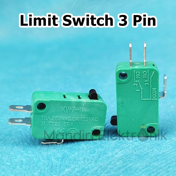 Jual Micro Switch 3 Pin Magic com - Limit Switch Lembut 3 Kaki Rice ...