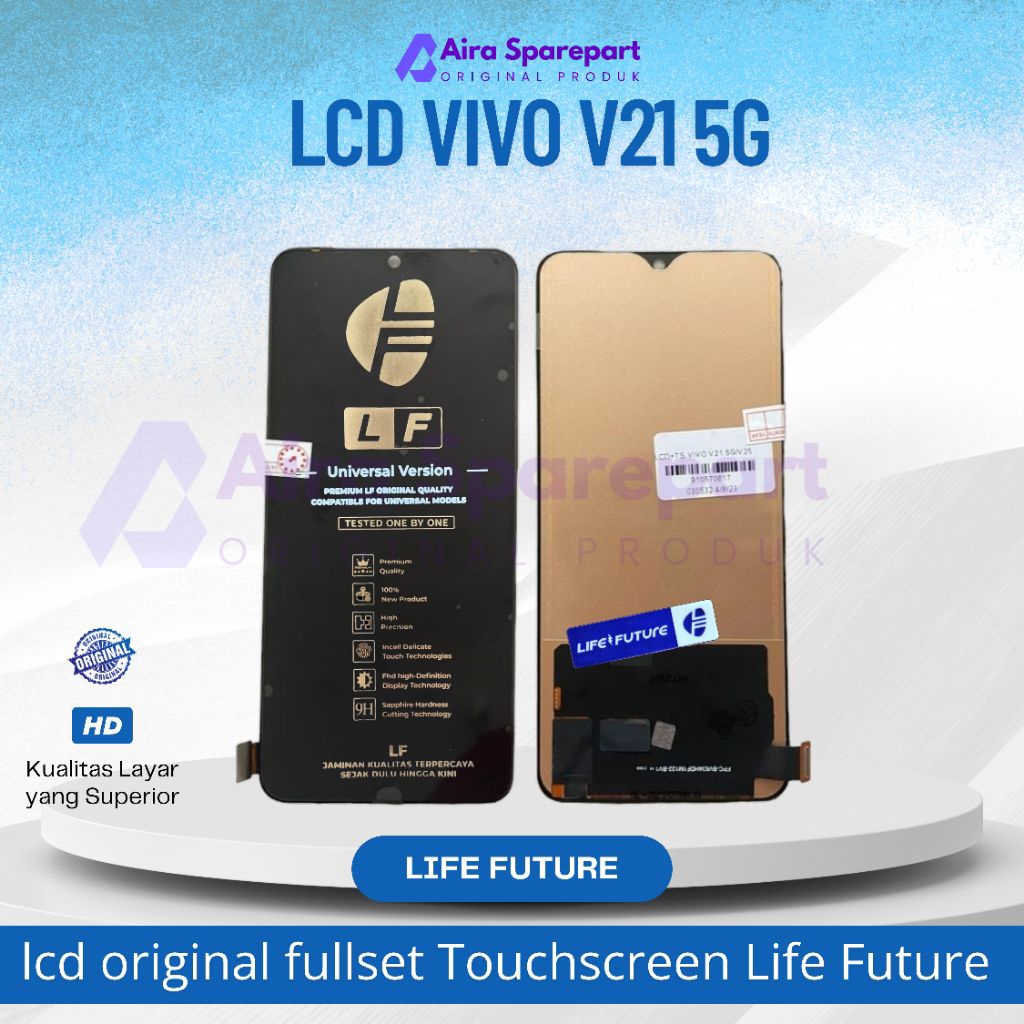 Jual Lcd Vivo V21 5G Original fullset Touchscreen life future | Shopee ...
