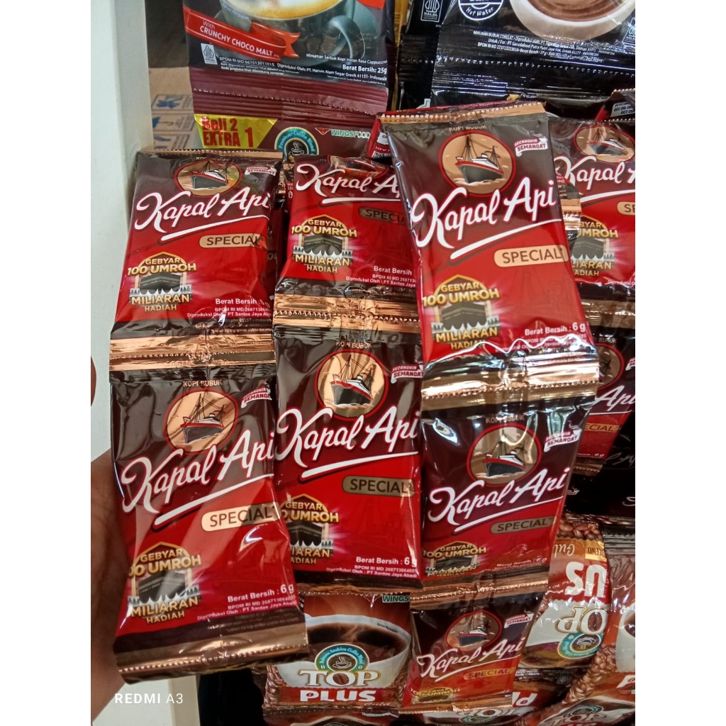 Jual KOPI KAPAL API MINI SPESIAL ISI 10 PCS | Shopee Indonesia