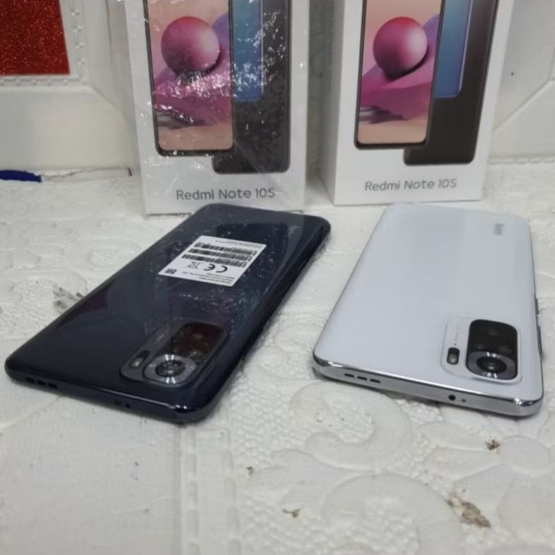 Jual XIAOMI REDMI NOTE 10s NFC 6/64 & 8/128 SECOND FULLSET ORI | Shopee ...