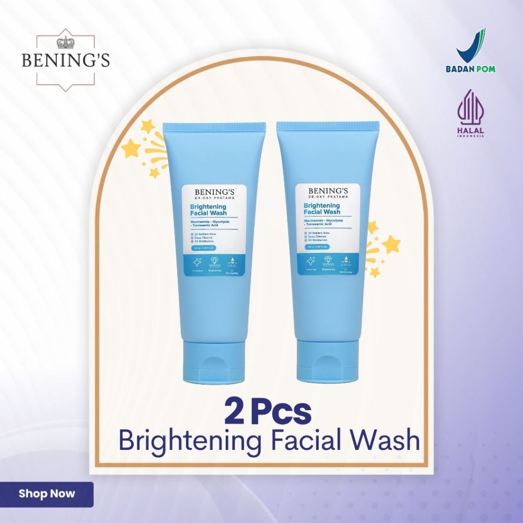 Jual (ISI 2) Hemat promo beli 2 Pencuci Muka dr.Oky Pratama Brightening ...