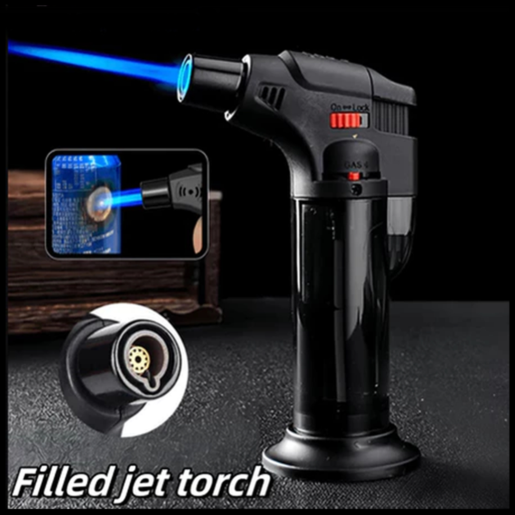 Jual Korek Api Jumbo Blow Torch Jet Gas Butane Anti Angin Survival ...