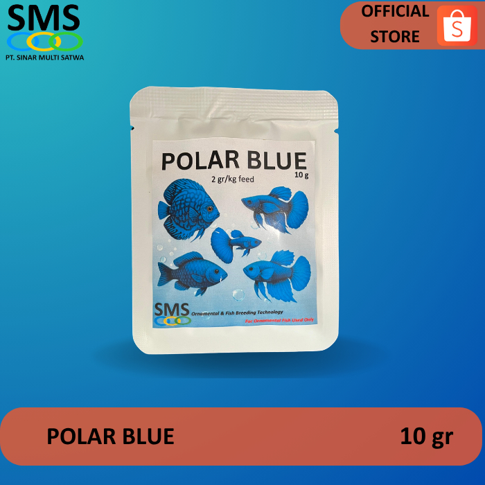 Jual Pigmen Biru Ikan/Blue Pigment/Carophyll Blue/POLAR BLUE Penambah ...