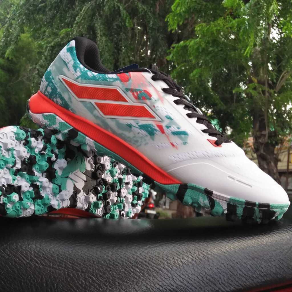 Jual Sepatu Minisoccer Turf Mills Voltasala Alvez White Bright Red ...