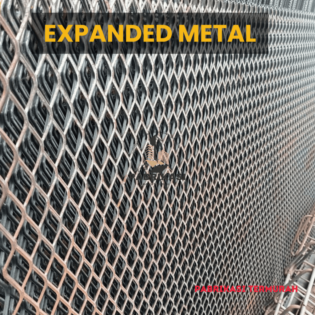 Jual KAWAT JARING EXPANDED METAL BESI BAJA LEMBARAN 1,2 X 2,4 METER ...