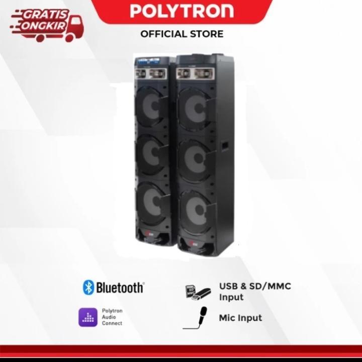 Jual SPEAKER ACTIVE POLYTRON BLUETOOTH - PAS 10DF38 | Shopee Indonesia