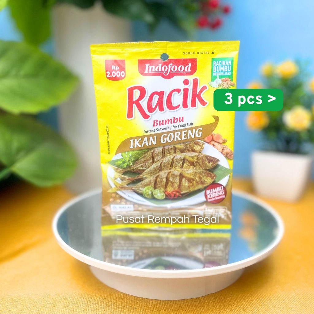 Jual Paket Isi 3 Bumbu Racik Ikan Goreng Indofood Isi 20gr Untuk 1kg ...