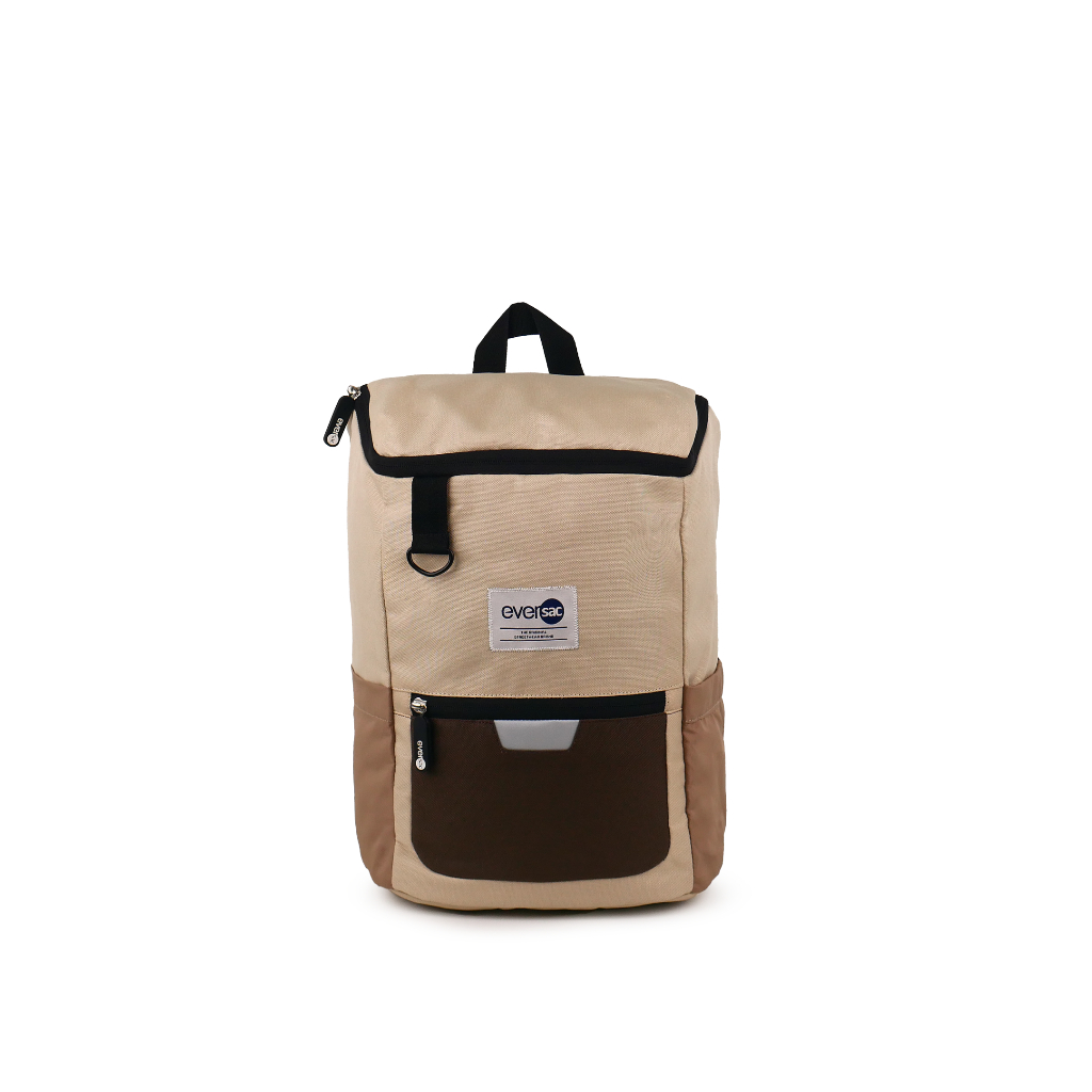 Jual EVERSAC BACKPACK MINIJU ALPHA KHAKI BROWN | Shopee Indonesia