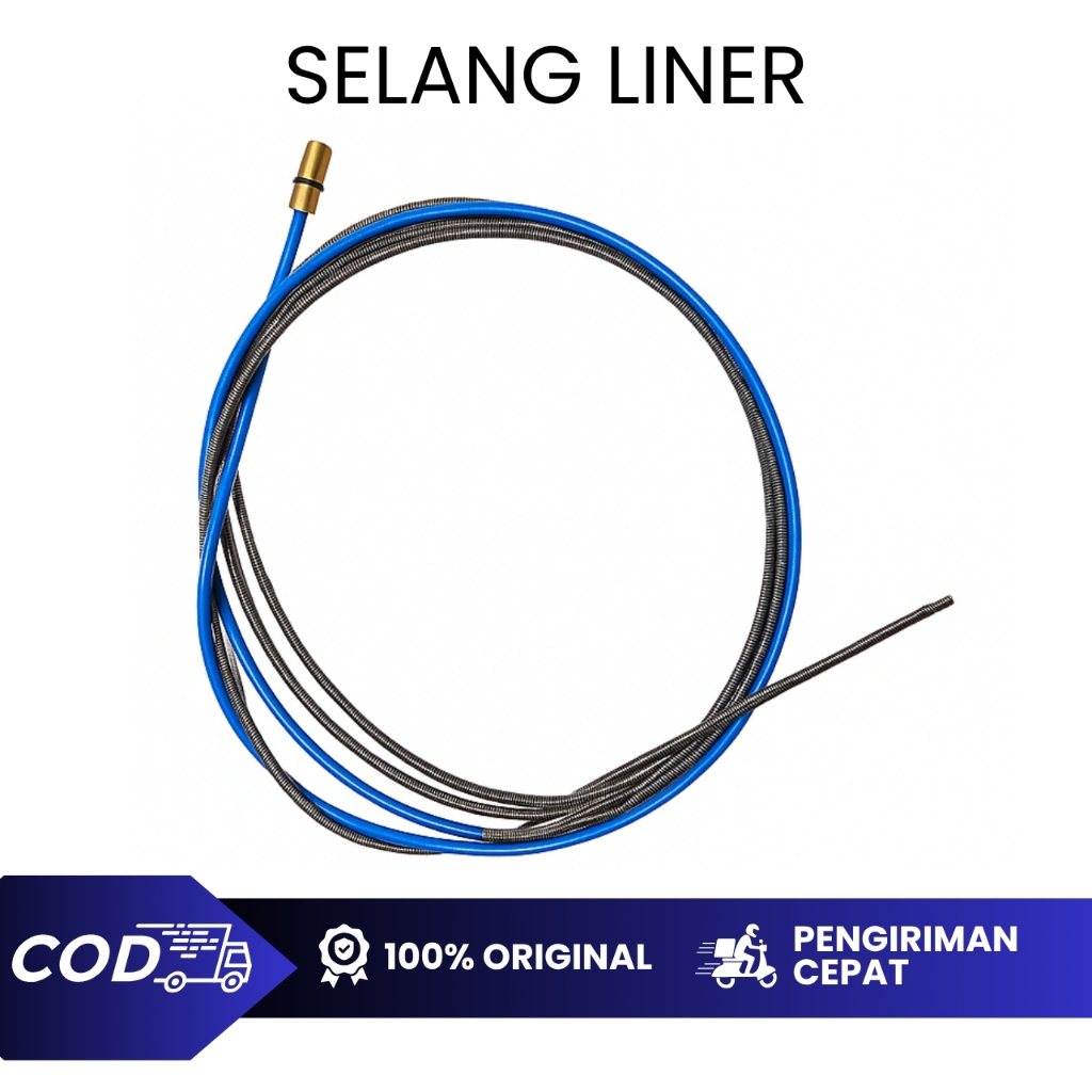 Jual TEFLON LINER TIPE PANASONIC 350A 500A BINZEL 15AK STEEL CONDUIT ...