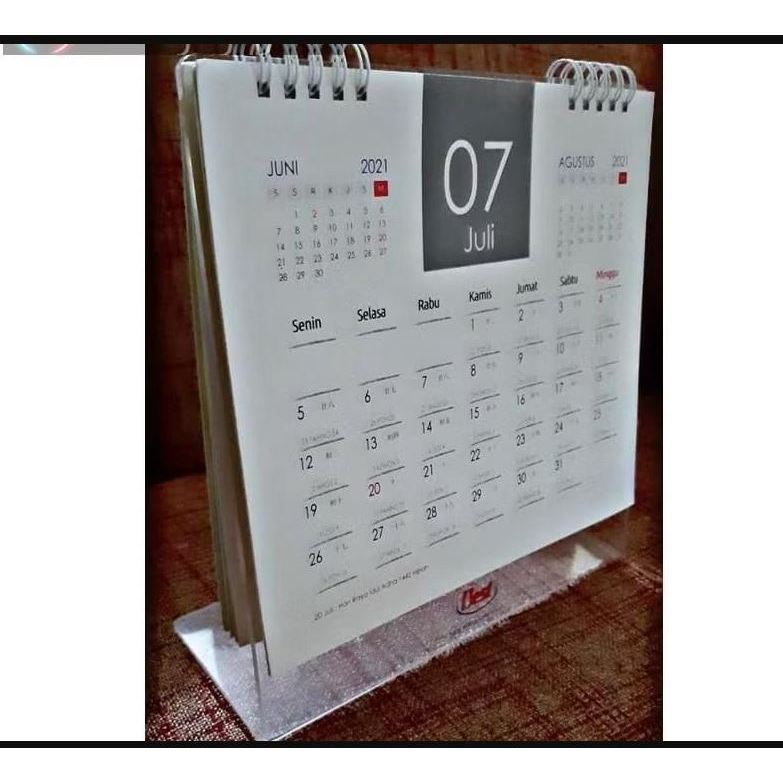 Jual Stand Kalender Duduk Meja Akrilik A5 | Shopee Indonesia