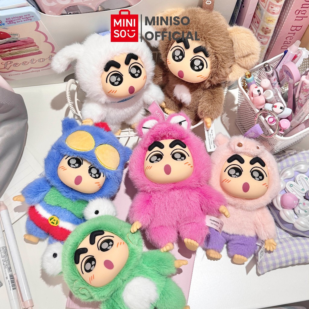 Jual MINISO Crayon Shinchan Super Costume Adventure Collection 6in ...