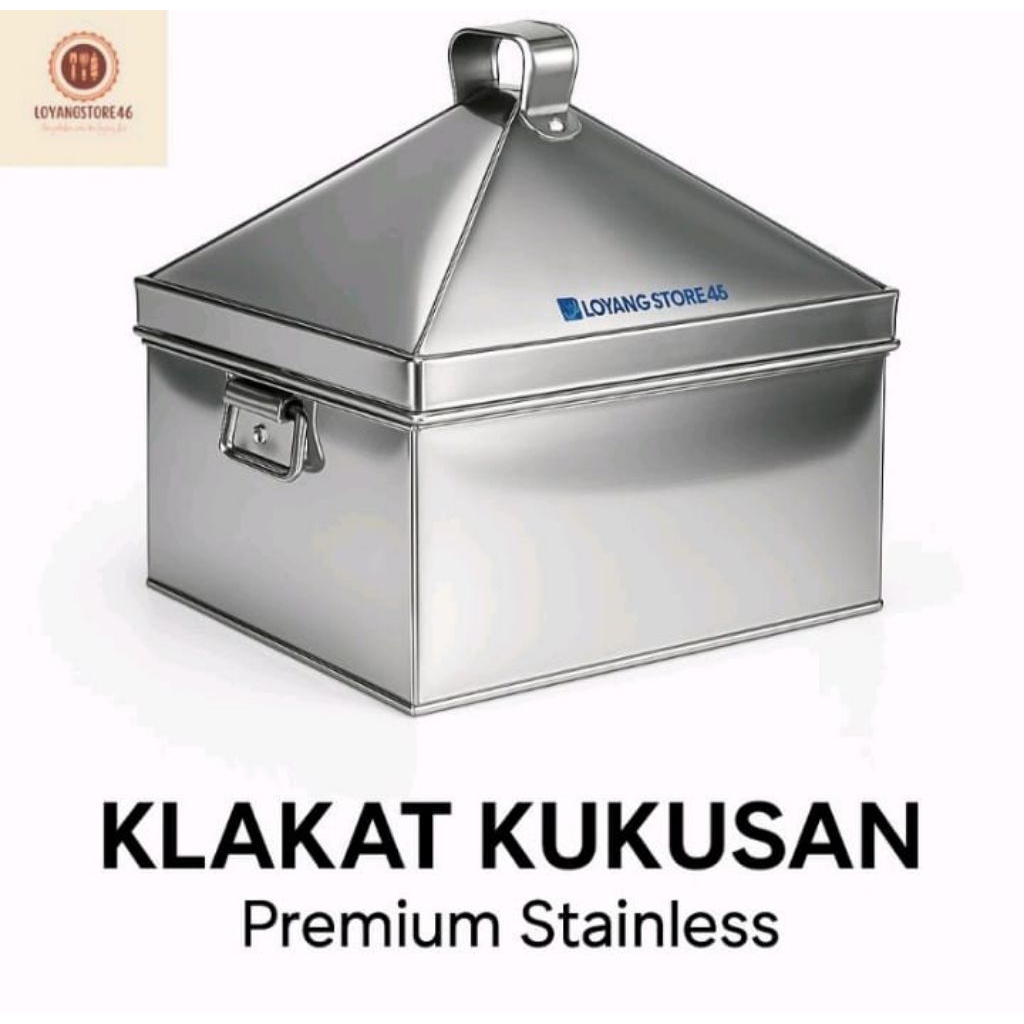 Jual kalakat kukusan persegi kotak dimsum bahan stainless 0,3 ukuran ...
