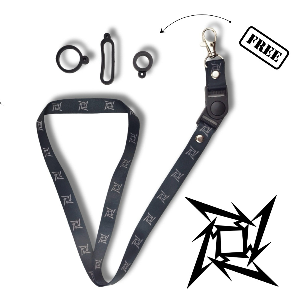 Jual Lanyard Logo Metalica by EL Lanyard Id Card Lanyard Tali HP ...