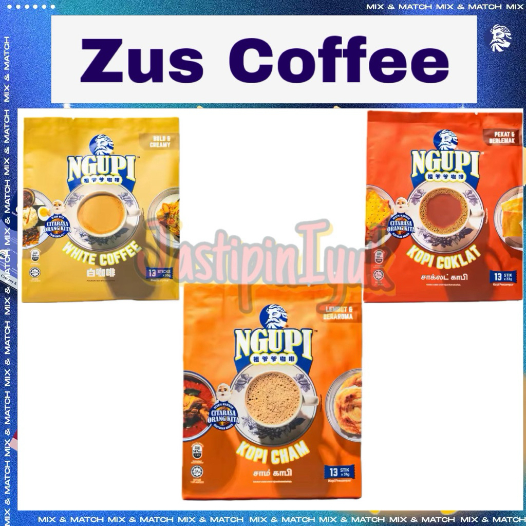 Jual [PRE ORDER READY 30 September 2025] Zus Coffee isi 13 Sachet White ...