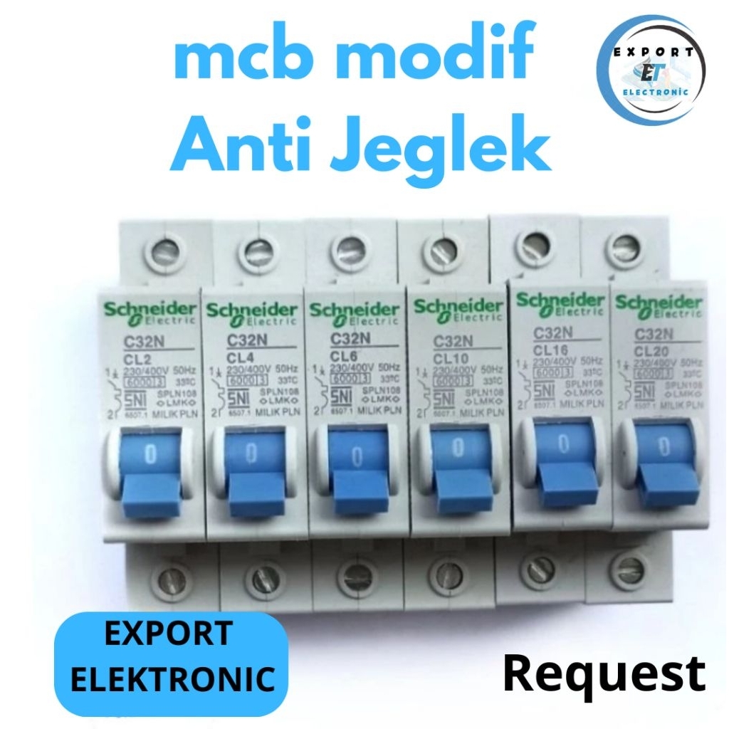 Jual MCB modif pln anti Jeglek 1Phase | Shopee Indonesia