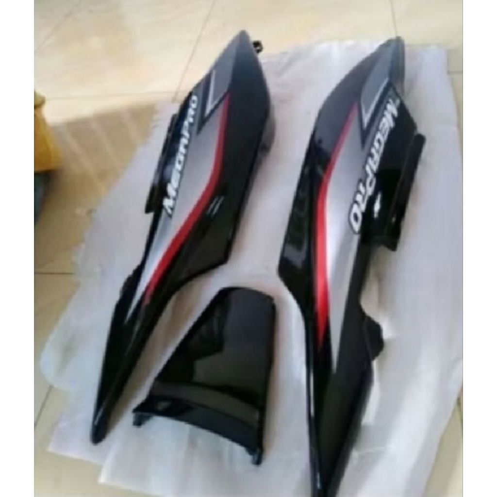 Jual cover bodi kanan kiri + pet bodi stiker mega pro new primus ...