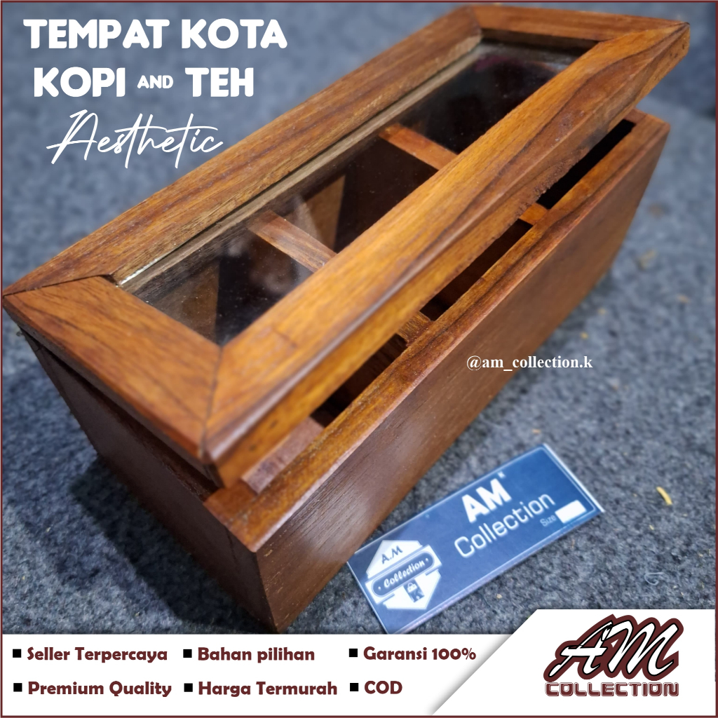 Jual REALPICT EXPORT Kotak Teh Sachet Kayu Jati Hotel Caffe Villa ...