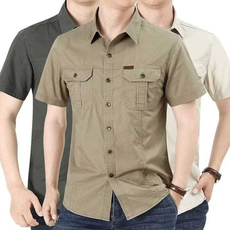 Jual komara store - kemeja pendek lapangan original premium/kemeja ...