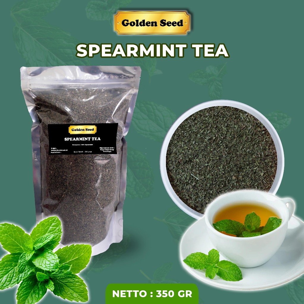 Jual SPEARMINT TEA / TEH DAUN SPEARMINT / PURE SPEARMINT TEA / DRIED SPEARMINT TEA | Shopee ...