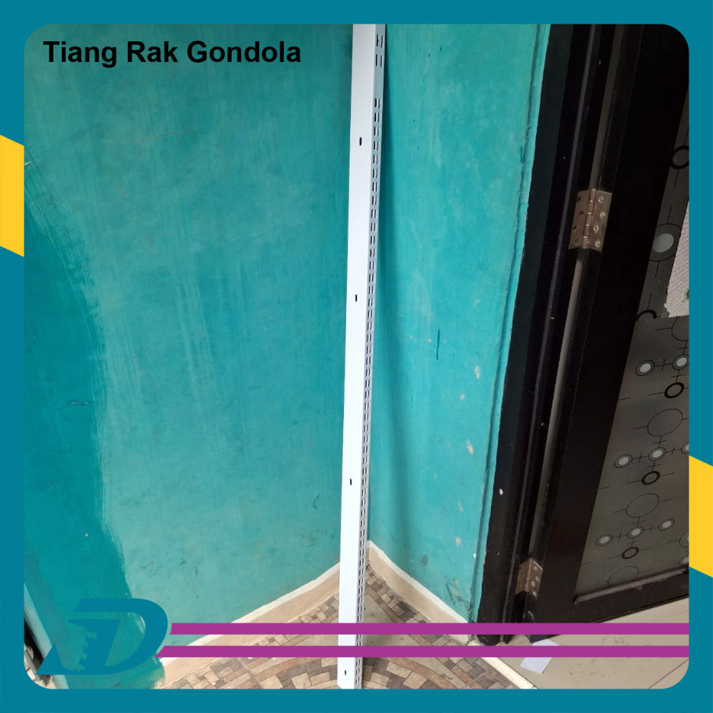 Jual Tiang Rak Toko - Tiang Tanpa Kaki - Tiang Gondola Supermarket ...