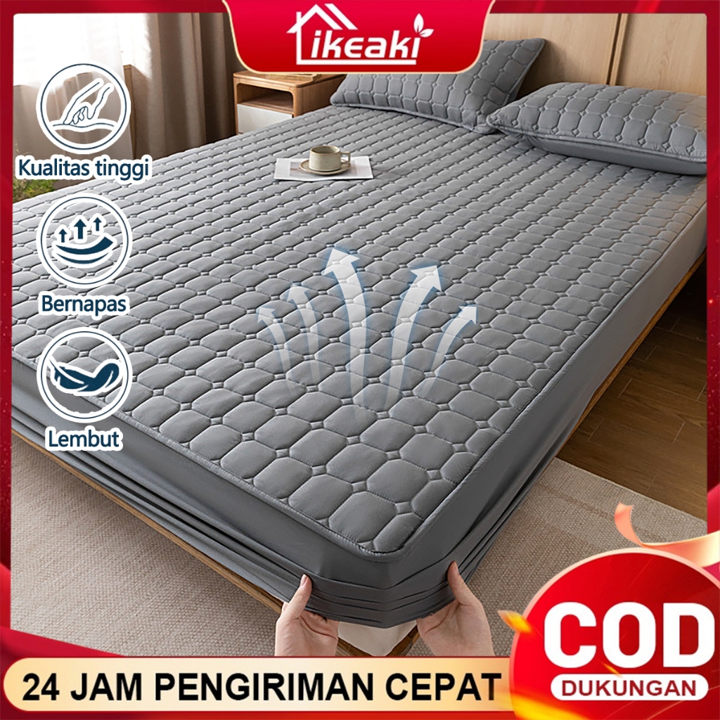 Jual IKEAKI Waterproof Matras Protector/Pelindung Kasur Anti Air ...