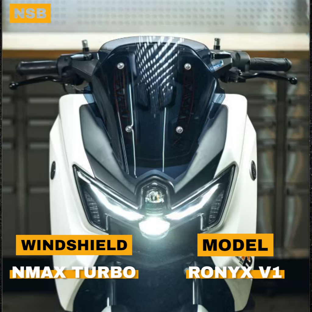 Jual WINDSHIELD NMAX TURBO VISOR NMAX TURBO/NEO/NEO S TYPE RONYX V1 ...