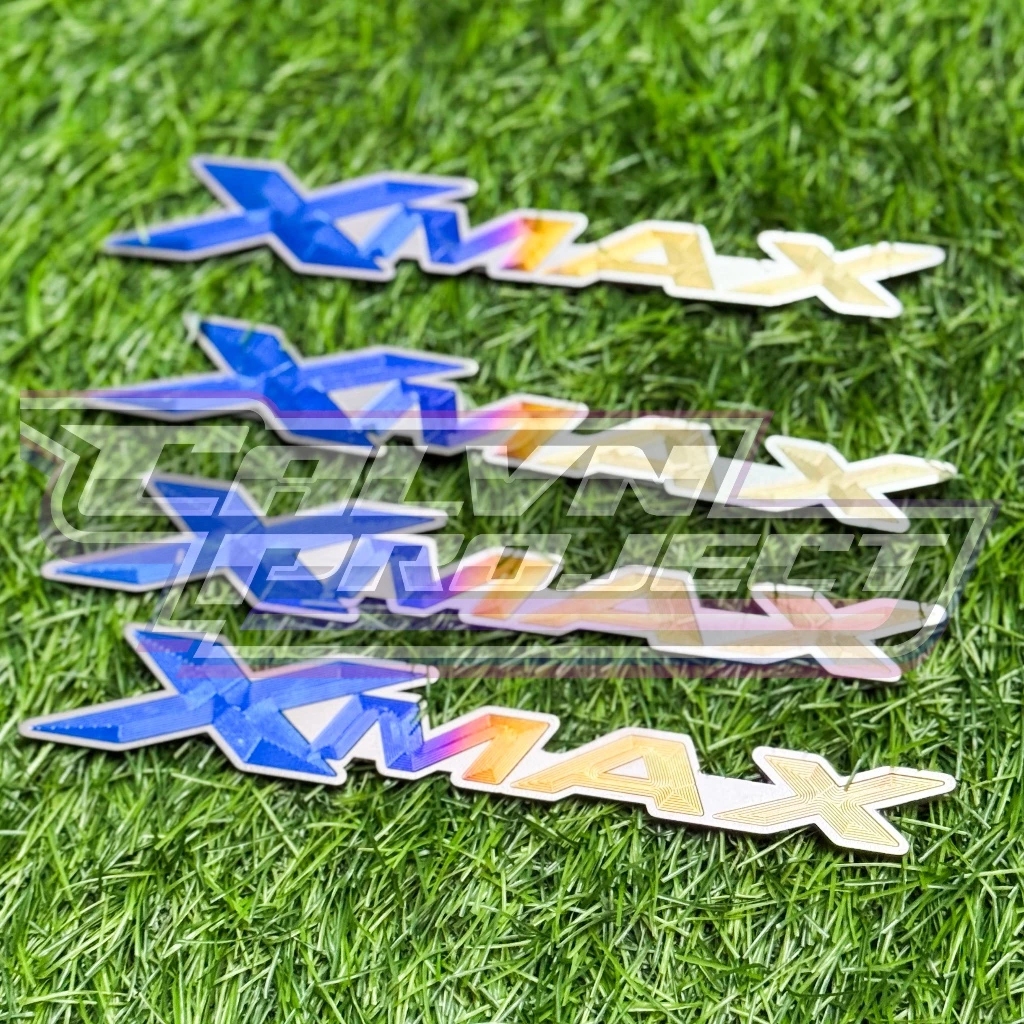 Jual Emblem Xmax Body Titanium Xmax Original | Shopee Indonesia