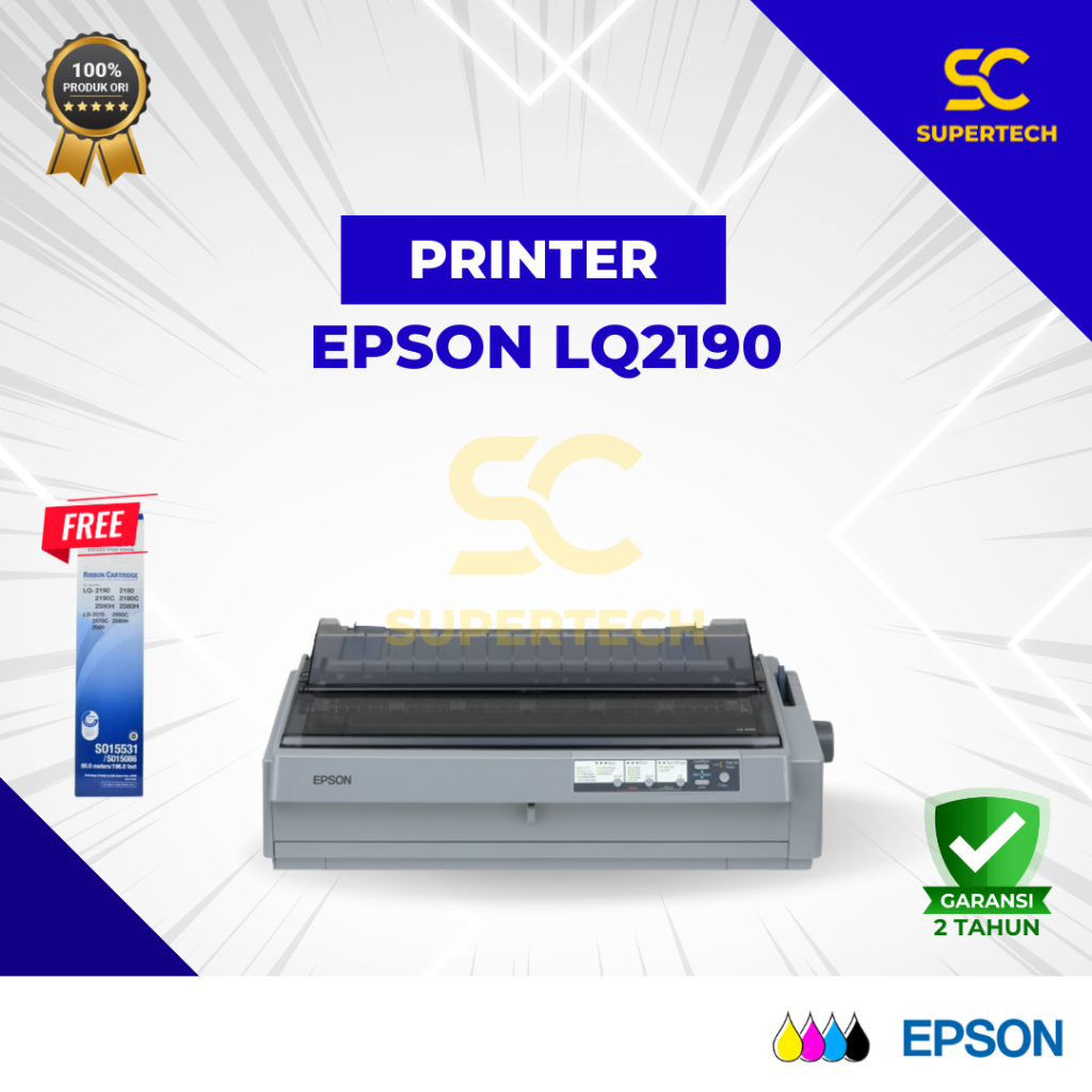 Jual Printer Epson Dot Matrix LQ-2190 LQ2190 | Shopee Indonesia