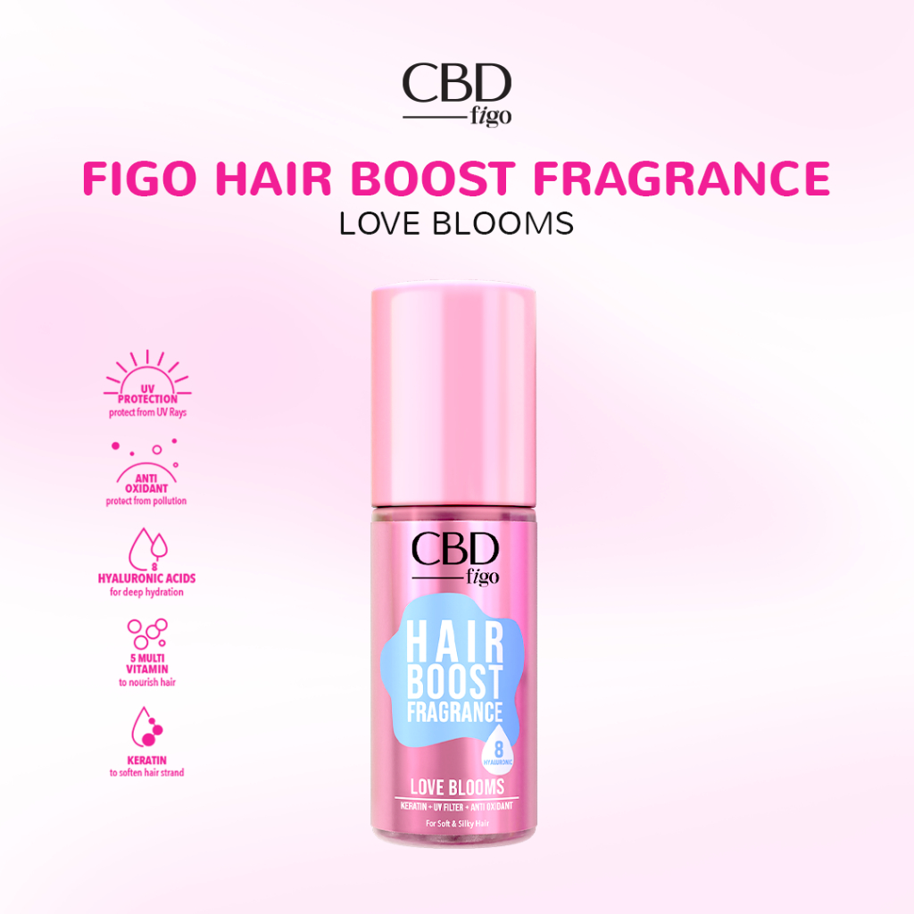 Jual CBD Figo Hair Boost Fragrance - Love Blooms 100ml | Shopee Indonesia