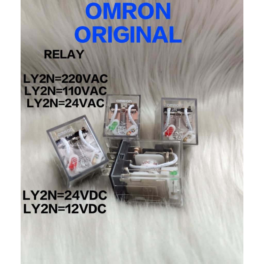 Jual relay original ly2n 12vdc 10a 8pin/kaki/original | Shopee Indonesia