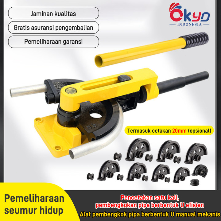 Jual Alat Bending Pipa Manual Galvanis/Stainless Steel/Aluminum Pipe ...